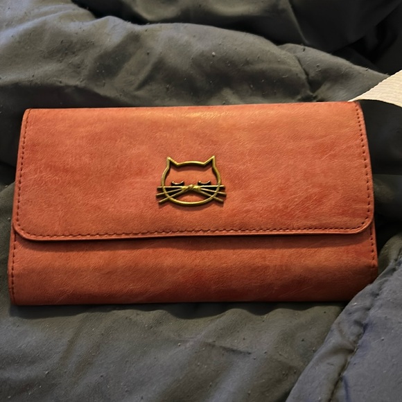 Mossimo Supply Co. | Bags | Nwot Mossimo Cat Face Wallet | Poshmark